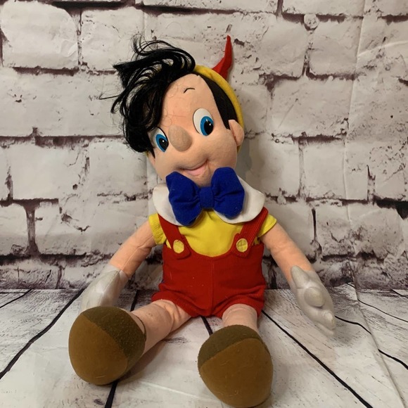 Disney | Toys | Vintage Pinocchio Plush | Poshmark